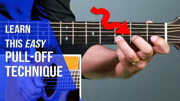 Pull-Off Guitar Lesson And Exercise - Real Guitar Lessons by Tomas Michaud