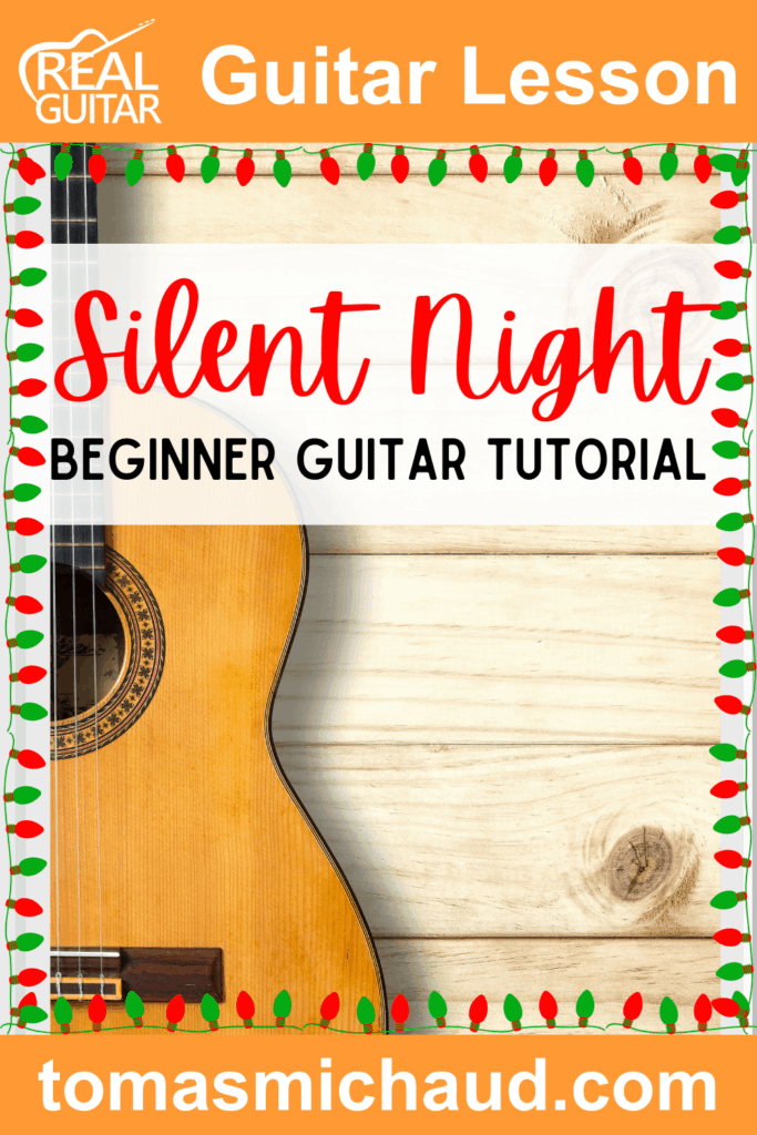 How to Play Silent Night for Easy Guitar