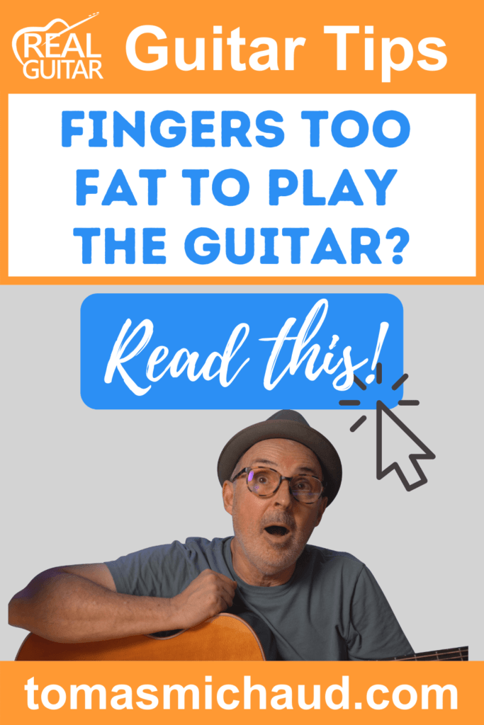 Difficulties fingering chords? “A” Chord & “Fat Fingers”