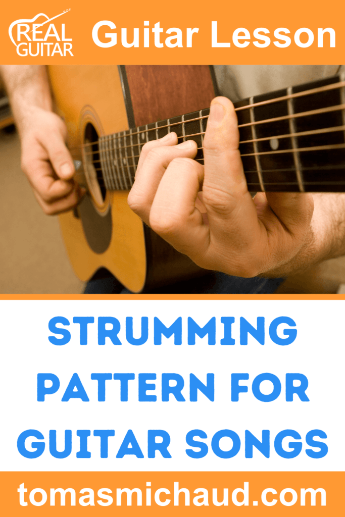 How To Figure Out Strumming Patterns - Real Guitar Lessons by Tomas Michaud