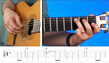 Fingerstyle Happy Birthday (Easy) - Real Guitar Lessons by Tomas Michaud