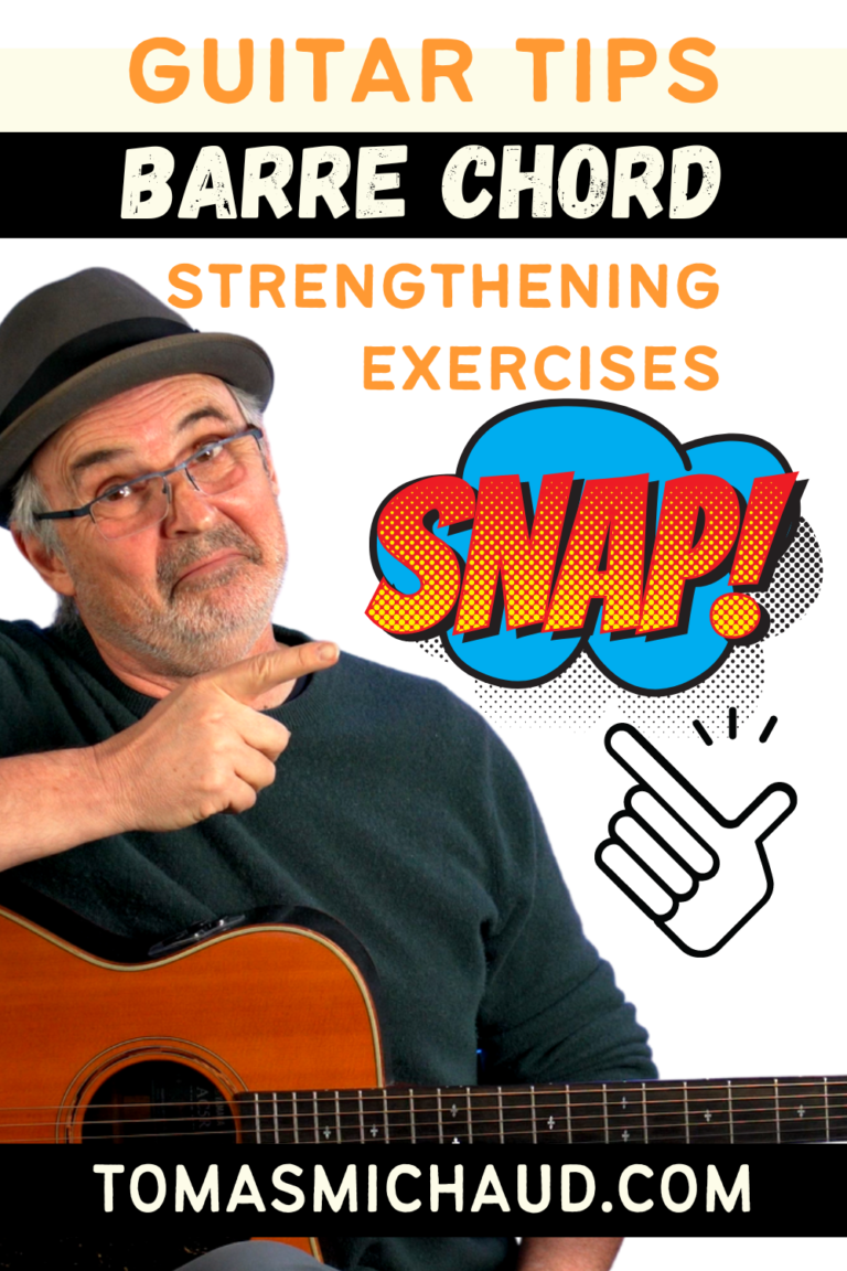 Barre Chord Exercises for Finger Strength - Real Guitar Lessons by ...