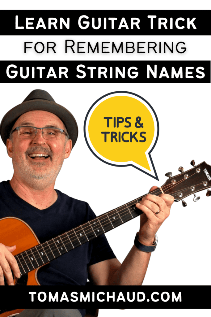 String Names On A Guitar? (How to Remember Them) - Real Guitar Lessons ...
