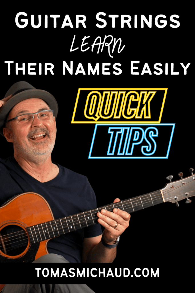 String Names On A Guitar? (How to Remember Them) - Real Guitar Lessons ...